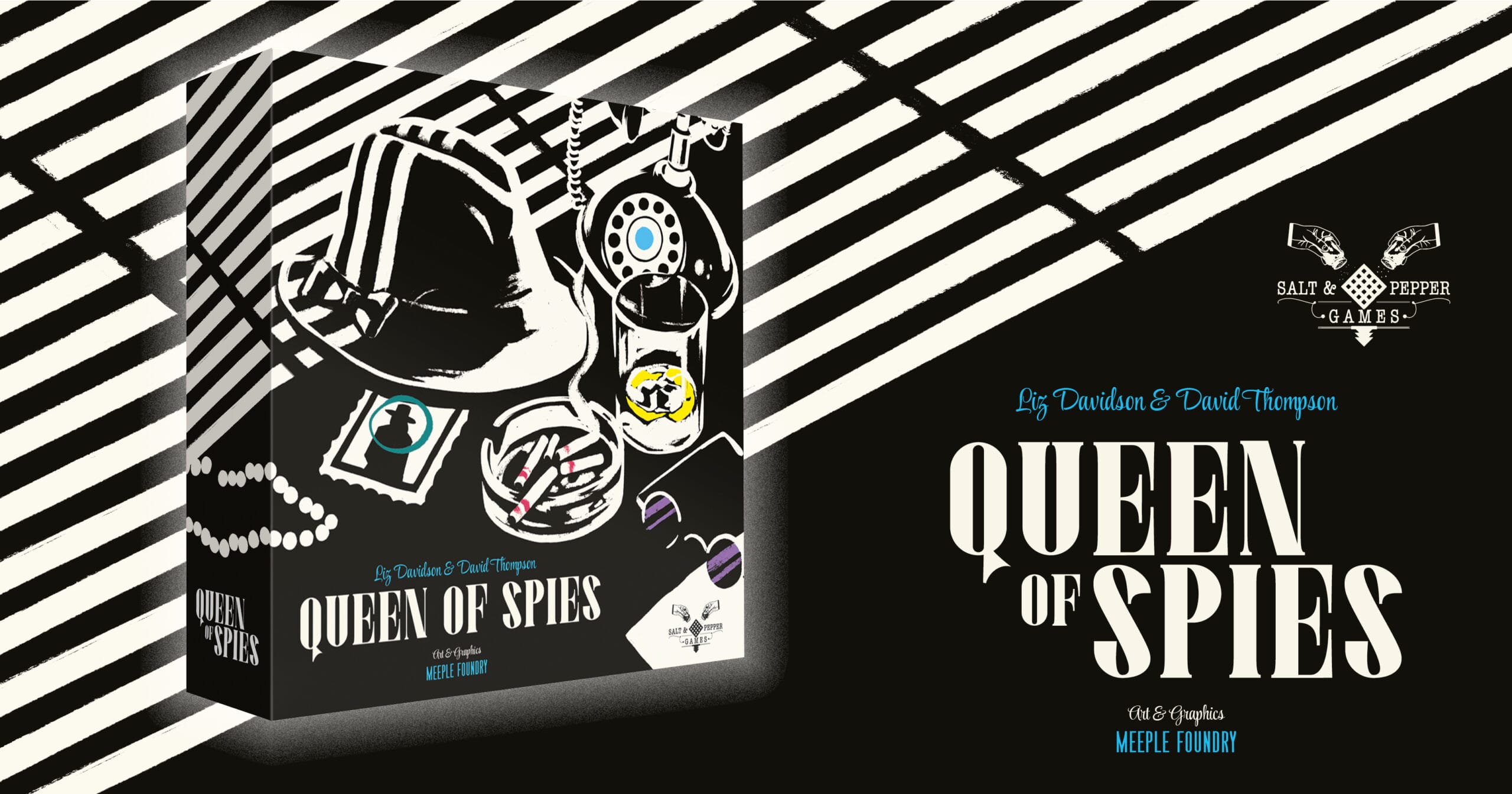 Nuevo lanzamiento: Queen of Spies – Salt & Pepper Games