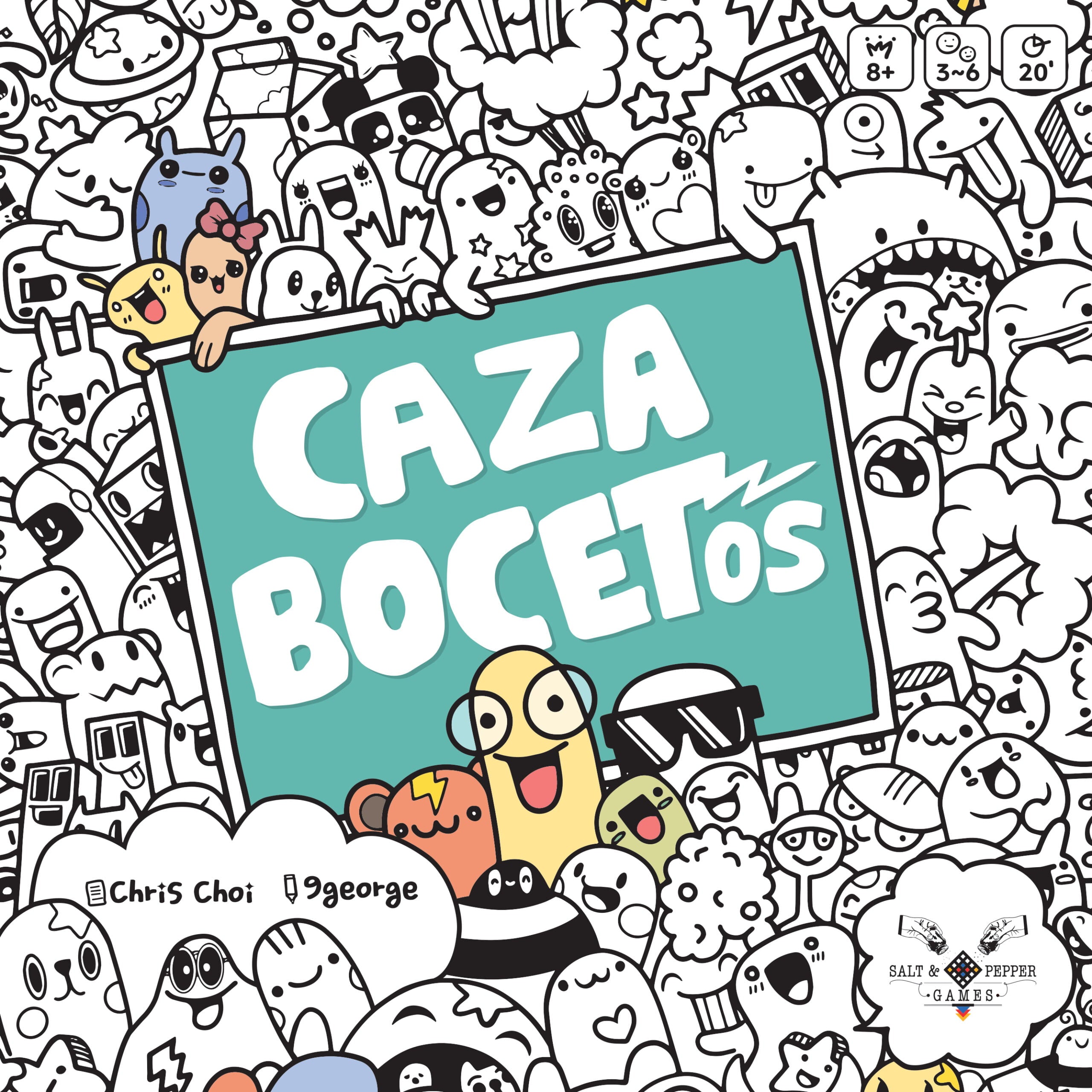 Nuevo lanzamiento: Caza bocetos – Salt & Pepper Games