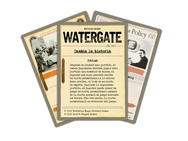 Watergate: Promo – Salt & Pepper Games